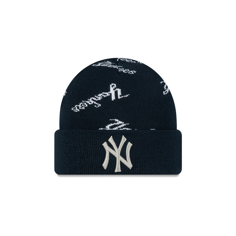 Gorra Gorrito de New York Yankees All Over Knit – New Era Cap México