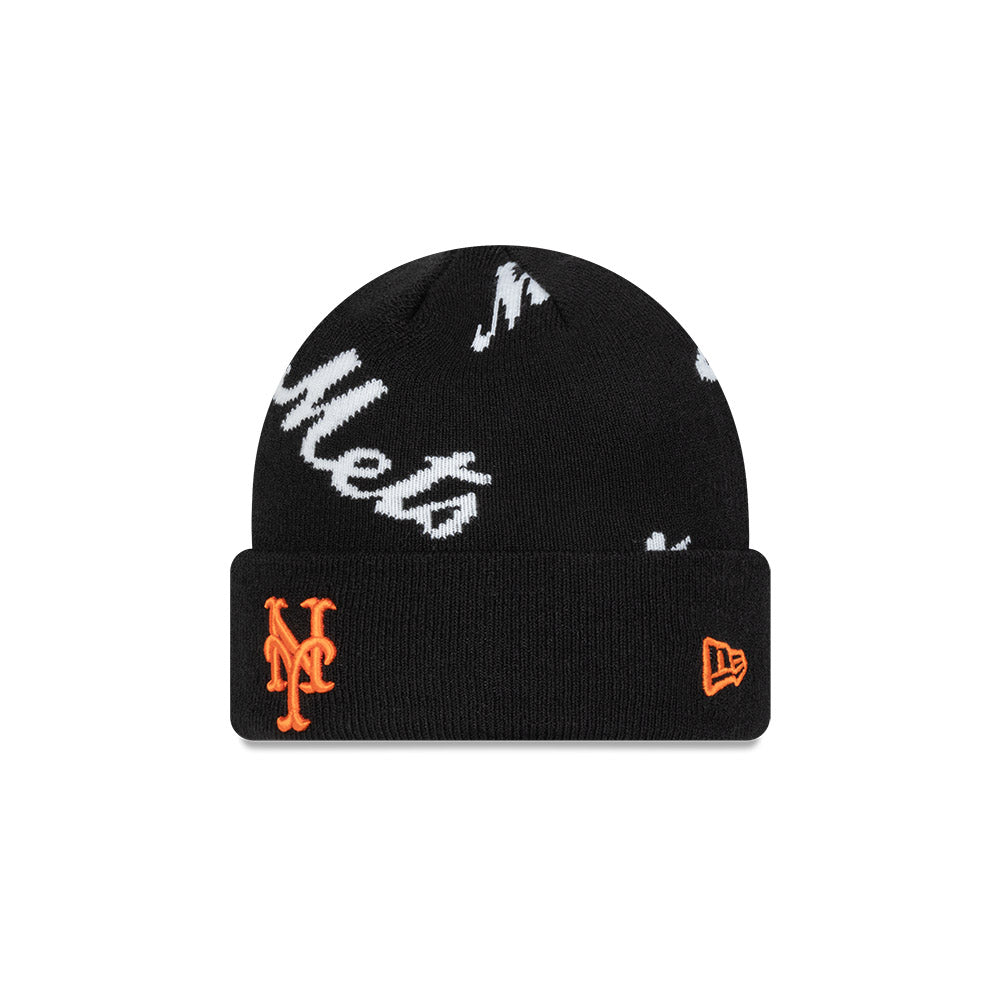 Gorra Gorrito de New York Mets All Over Knit – New Era Cap México