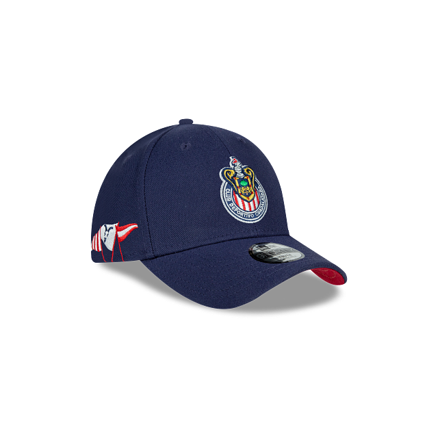 Gorra de Chivas de Guadalajara Futbol Flag 9FORTY Strapback para Niña o ...