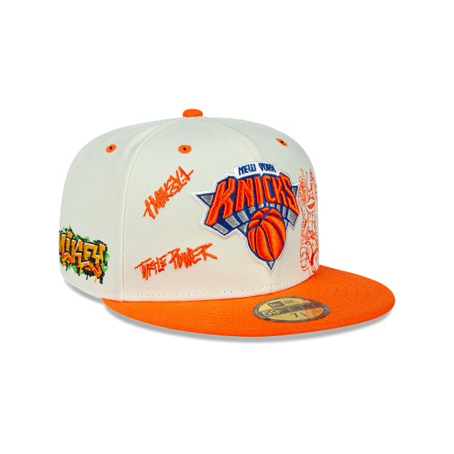 Gorra de New York Knicks NBA Miguel Ángel Tortugas Ninja 59FIFTY ...