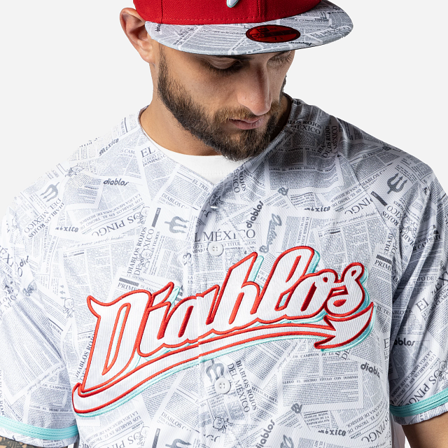 Jersey Alternativo Diablos Rojos del México LMB – New Era Cap México