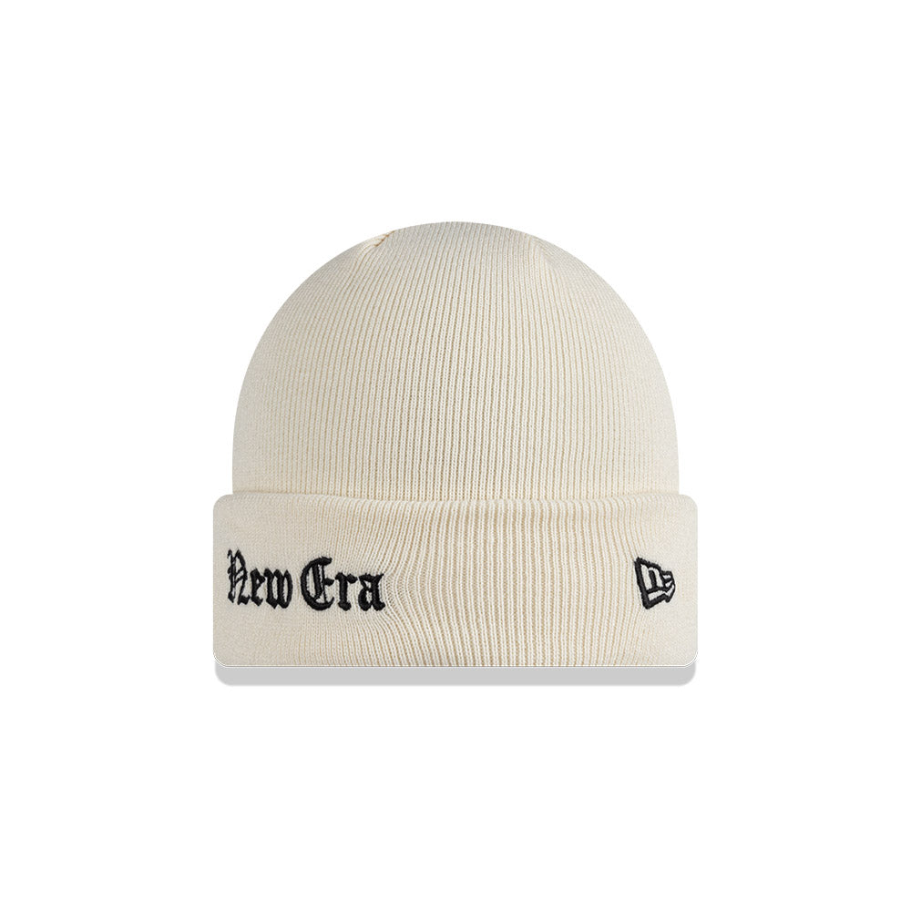 Gorra Gorrito de New Era Old English Knit Blanco – New Era Cap México
