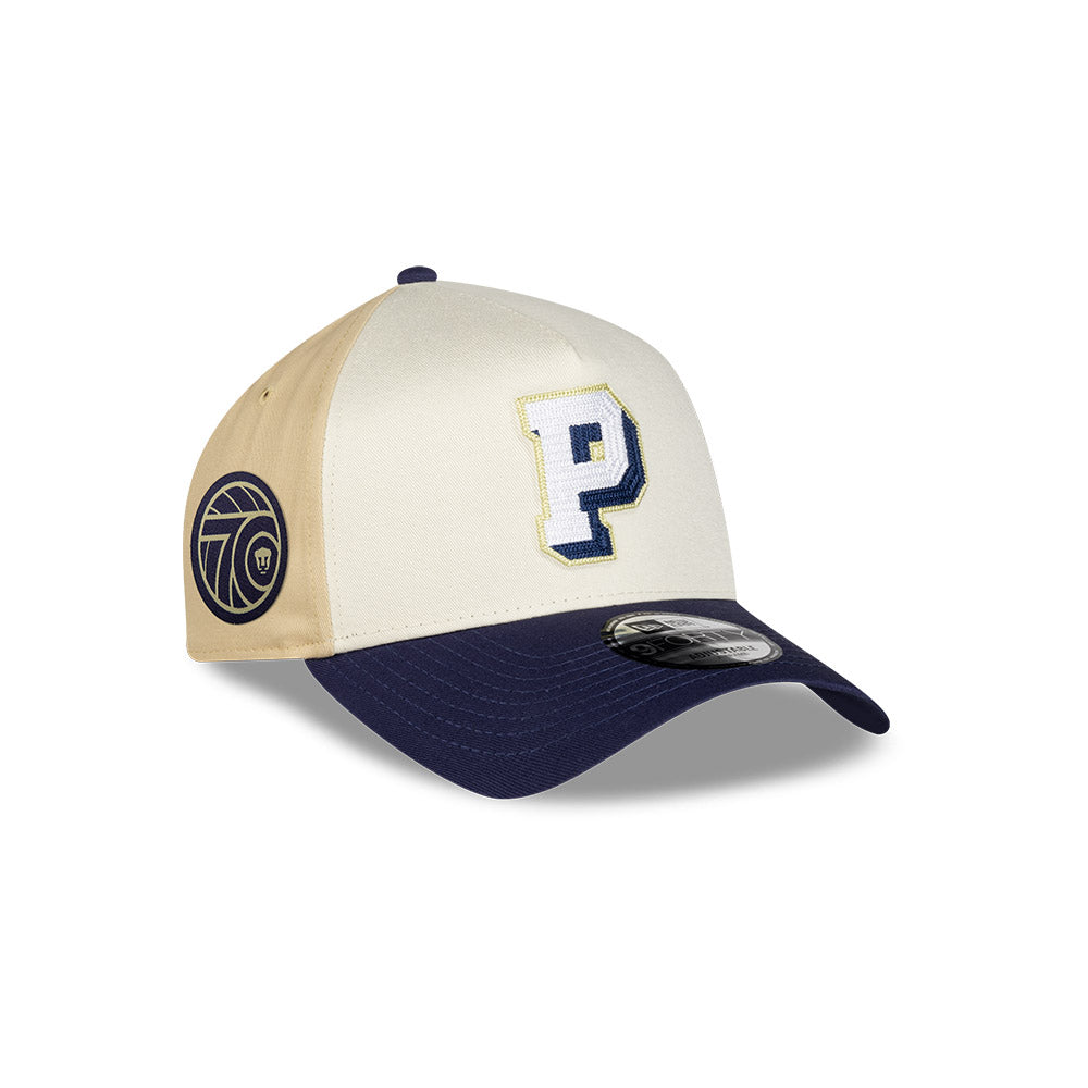 Gorra de Pumas Varsity 70 Aniversario 9FORTY AF Snapback – New Era Cap ...