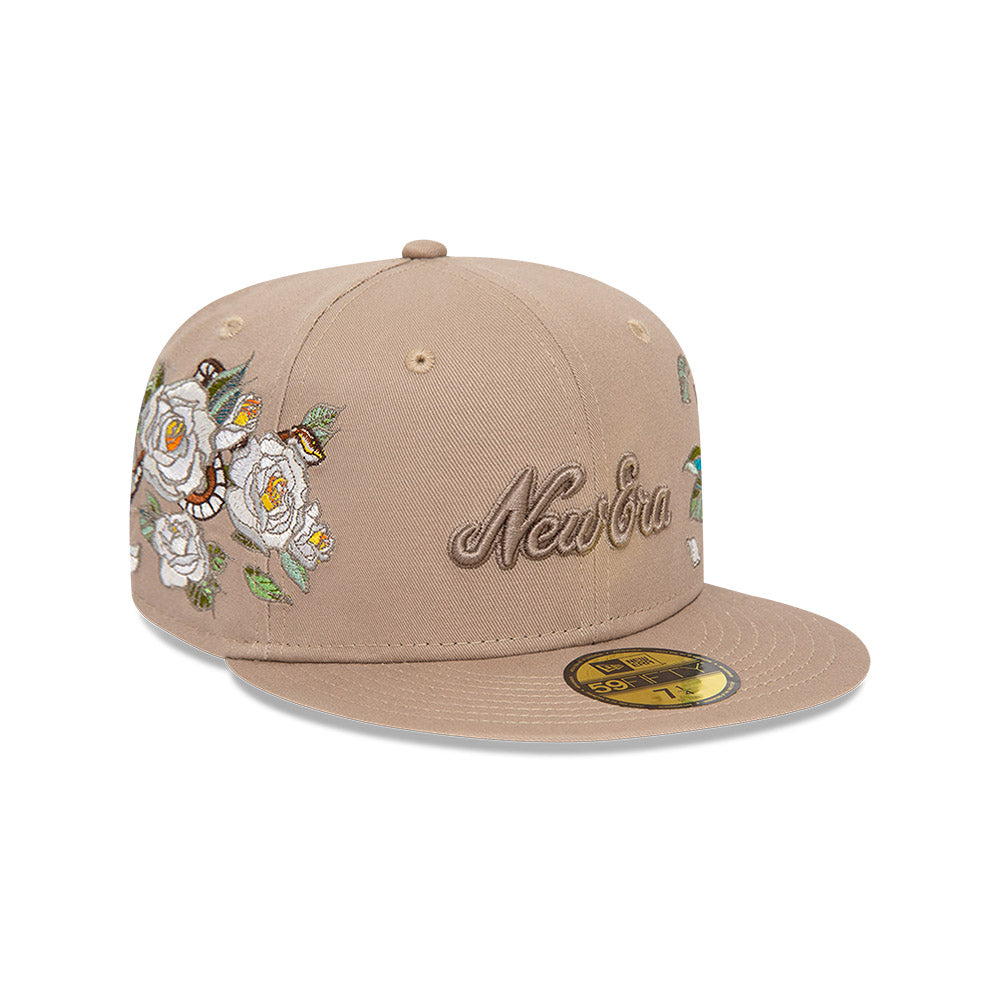 Gorra de New Era Brand NE Flower Icon 59FIFTY Cerrada – New Era Cap México