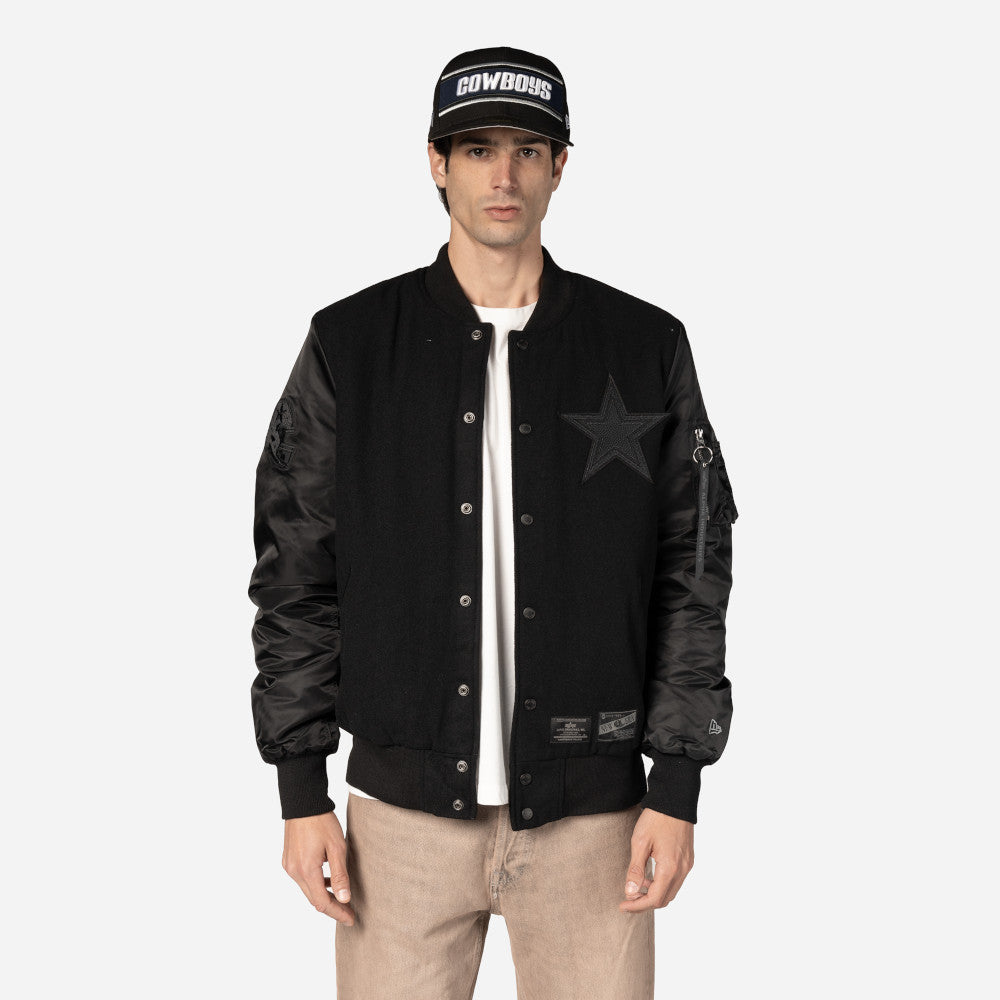 Chamarra Black on Black Dallas Cowboys Alpha Industries X NFL – New Era ...