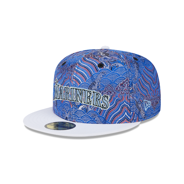 Gorra de Seattle Mariners MLB Wave Fill 59FIFTY Cerrada – New Era Cap ...