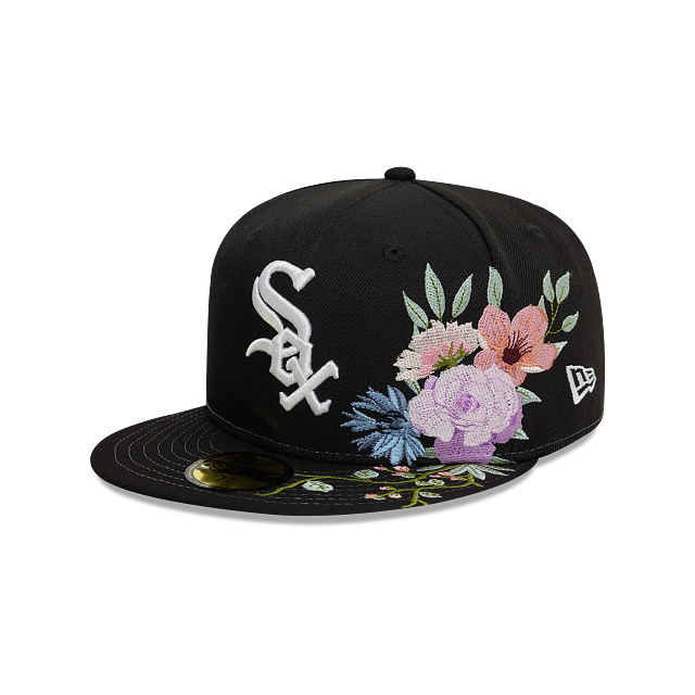 Gorra de Chicago White Sox MLB Floral 59FIFTY Cerrada – New Era Cap México