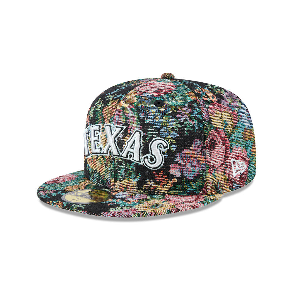Gorra de Texas Rangers MLB Jacquard Patterns 59FIFTY Cerrada – New Era ...