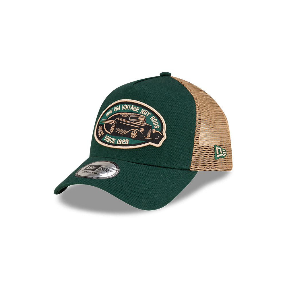Gorra Curva de New Era Hot Rod Patch 9FORTY AF Trucker Snapback – New ...