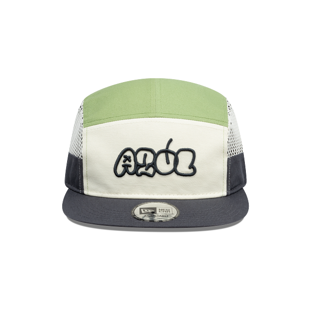 Gorra Plana de Cruz Azul Graffiti Camper 5PANNEL Strapback – New Era ...