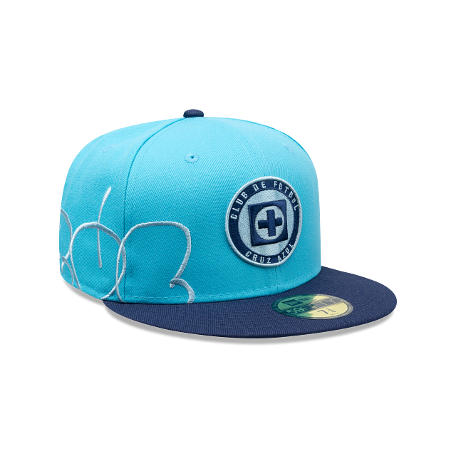 Gorra Plana de Cruz Azul Graffiti 59FIFTY Cerrada – New Era Cap México