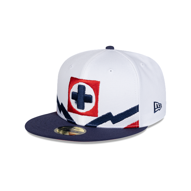 Gorra Plana de Cruz Azul Retro 59FIFTY Cerrada – New Era Cap México