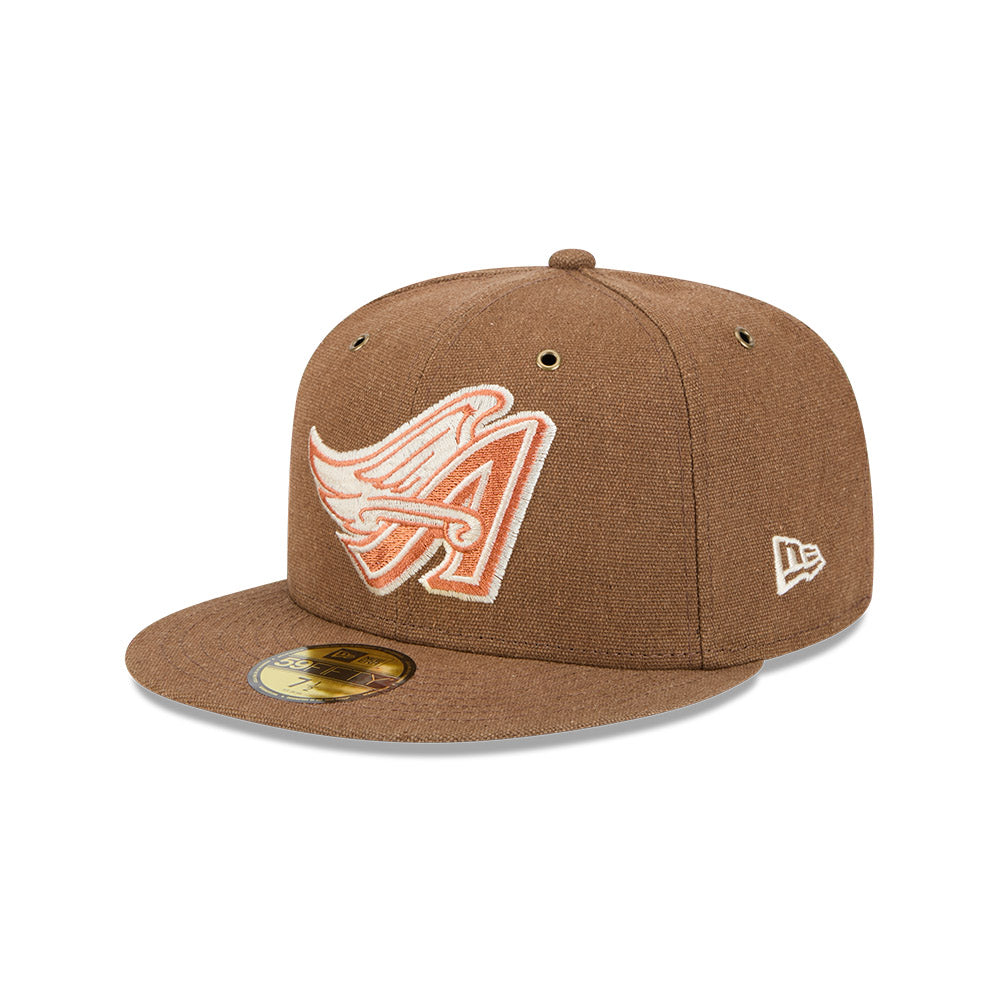 Gorra Plana de Los Angeles Angels MLB Antique Plaid 59FIFTY Cerrada ...