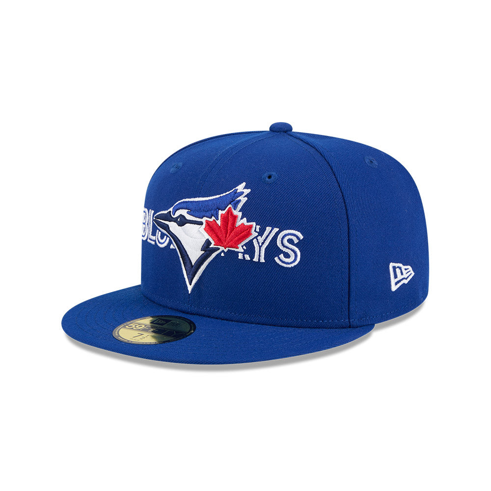 Gorra Plana de Toronto Blue Jays MLB Overlap 59FIFTY Cerrada – New Era ...