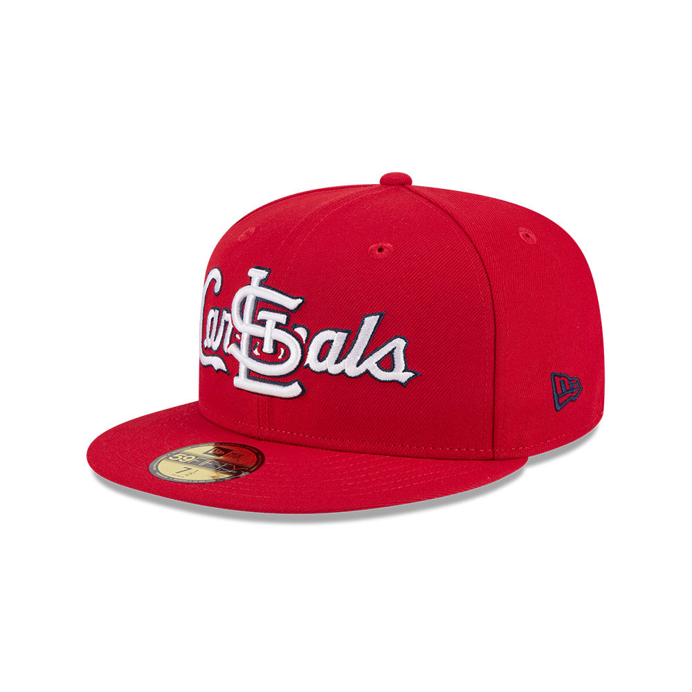 Gorra Plana de St. Louis Cardinals MLB Overlap 59FIFTY Cerrada – New ...