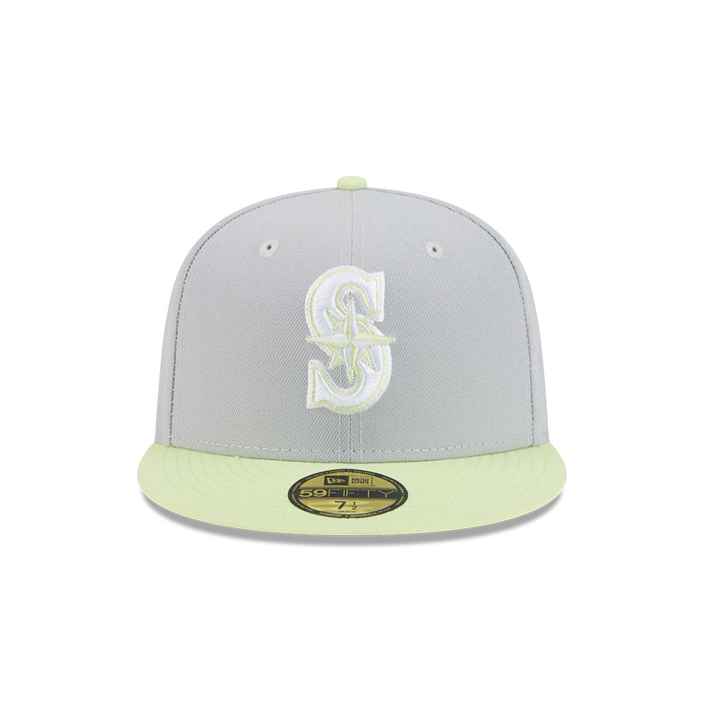 Gorra Plana de Seattle Mariners Green Logo MLB Color Pack 59FIFTY ...