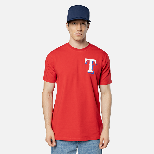 Playera Manga Corta Texas Rangers MLB Leisure – New Era Cap México