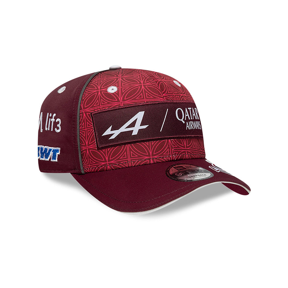 Gorra Curva de BWT Alpine F1 Team Pierre Gasly Qatar Race Special 2024 ...