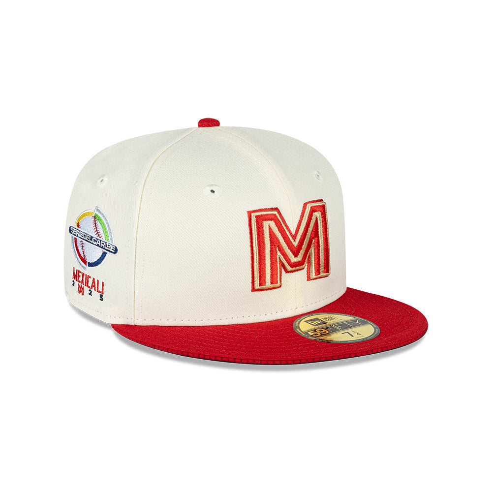 Gorra Plana de México Serie del Caribe 2025 Alternativa 59FIFTY Cerrada ...