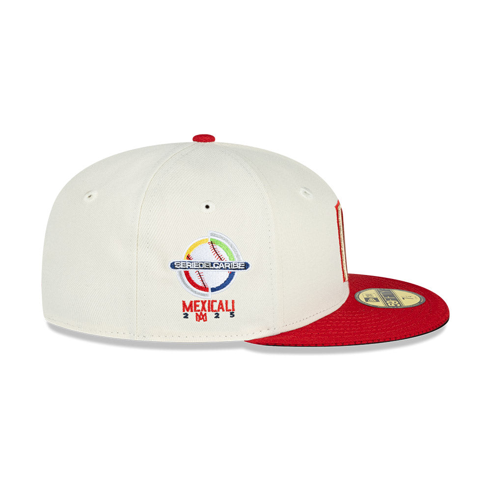 Gorra Plana de México Serie del Caribe 2025 Alternativa 59FIFTY Cerrada ...