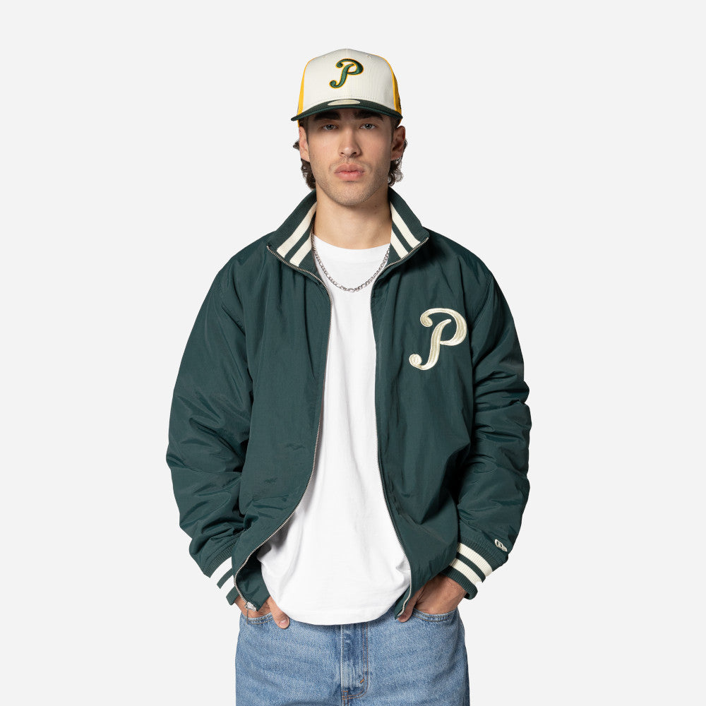 Chamarra Pericos de Puebla LMB Spring Training 2025 – New Era Cap México