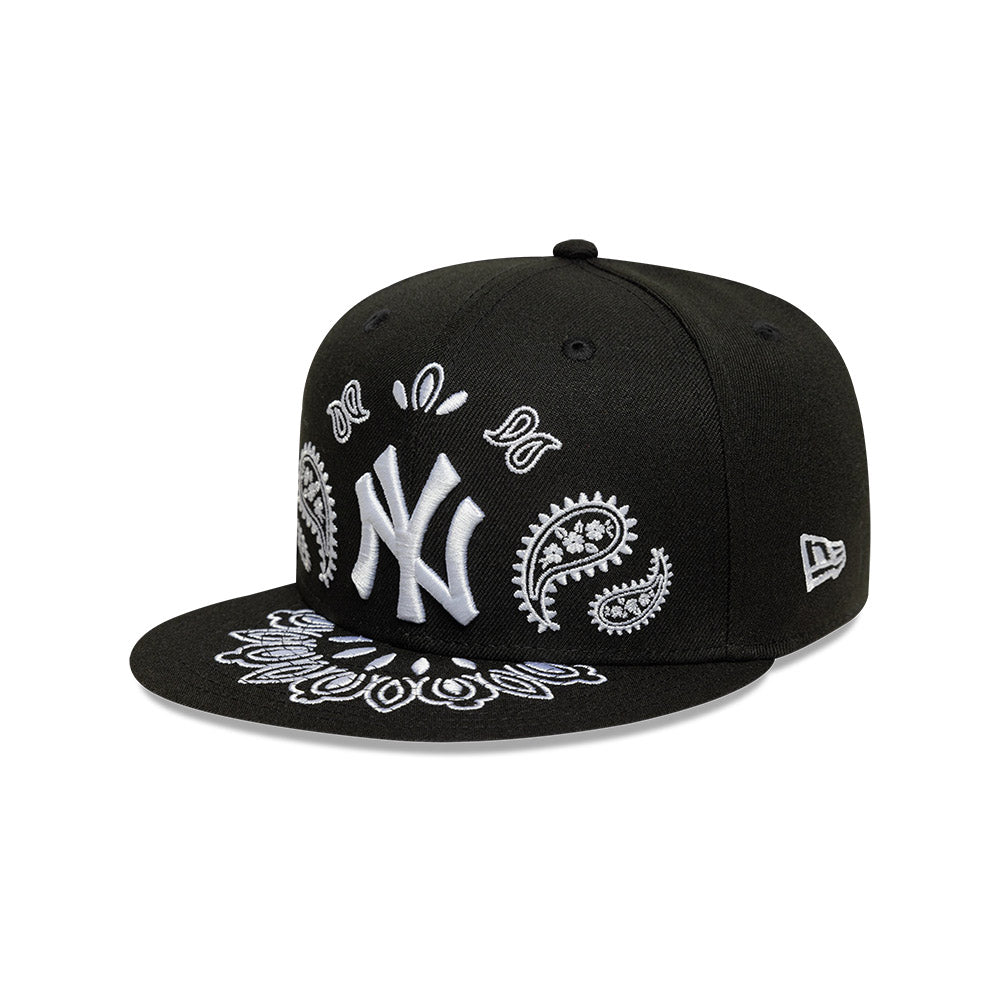 Gorra Plana de New York Yankees MLB Paisley 59FIFTY Cerrada – New Era ...
