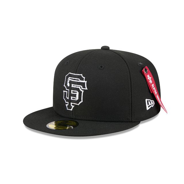 Gorra Plana de San Francisco Giants Alpha Industries X MLB 59FIFTY ...