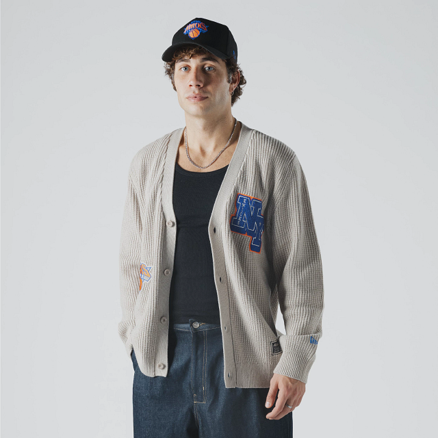 Cardigan New York Knicks NBA Throwback Prep – New Era Cap México