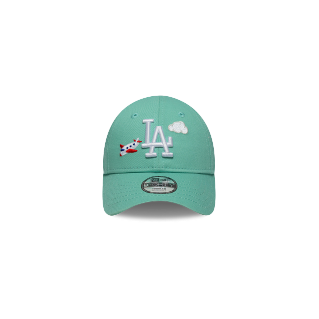 Gorra Curva de Los Angeles Dodgers MLB Plane 9FORTY Ajustable para Bebé ...