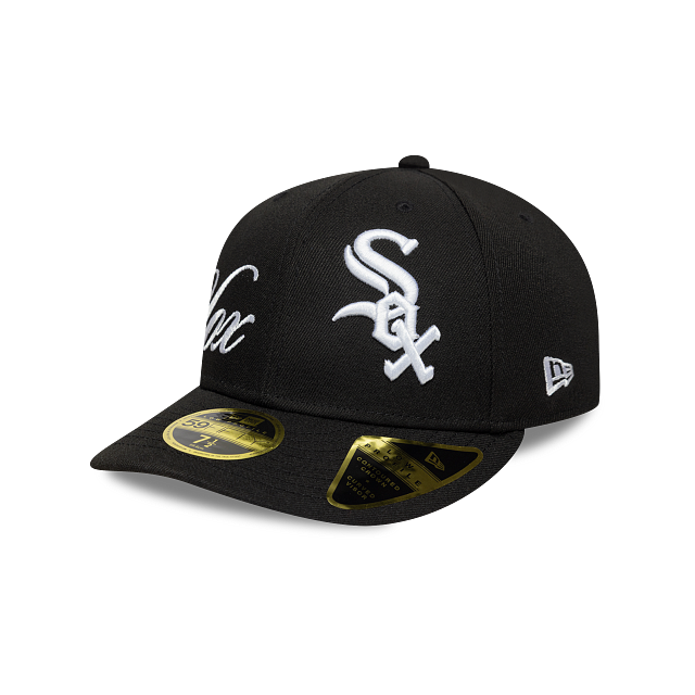 Gorra Curva de Chicago White Sox MLB Side Script 59FIFTY Low Profile ...