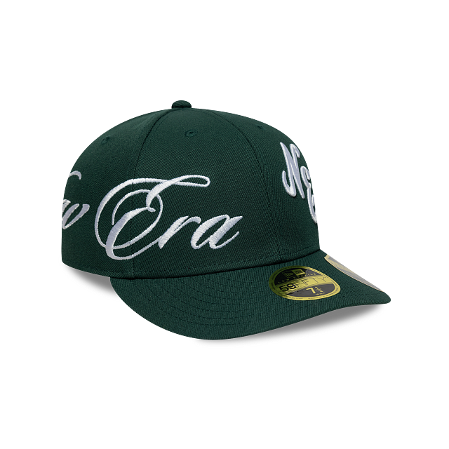 Gorra Curva de New Era Side Script 59FIFTY Low Profile Cerrada – New ...