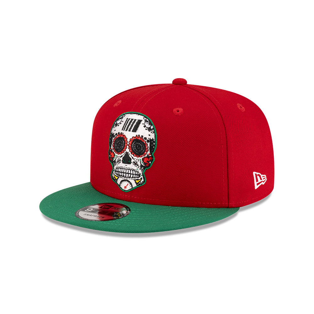 Gorra Plana de NASCAR Mexico City Race Sugar Skull 9FIFTY Snapback ...