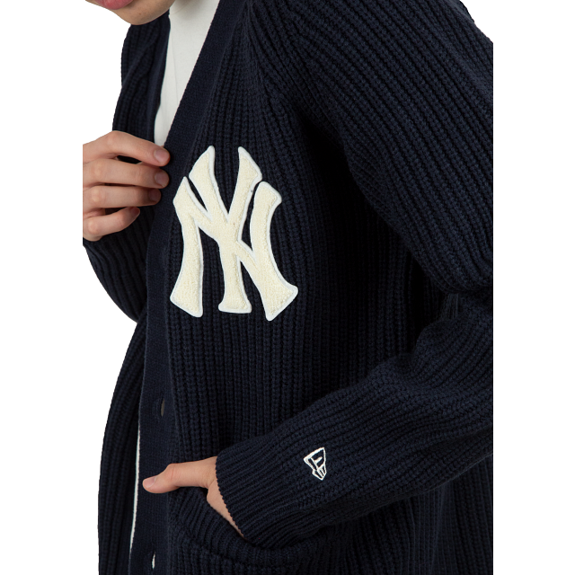 Sweater New York Yankees MLB Cooperstown Cardigan Azul – New Era Cap México