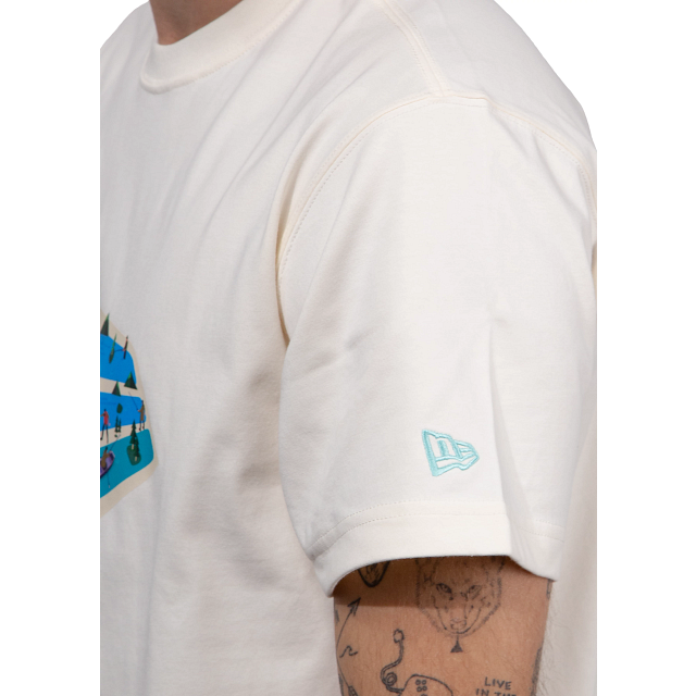 Playera Manga Corta New Era Culture Outdoor Blanca – New Era Cap México