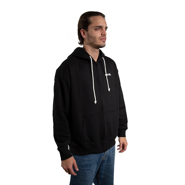 Sudadera Con Cierre New Era Foundation Essentials Negra – New Era Cap ...