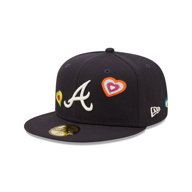 Gorra de Atlanta Braves MLB Chain Stitch Heart 59FIFTY Cerrada – New ...