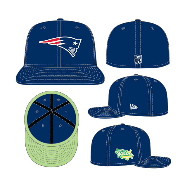 Gorra de New England Patriots Citrus Pop 59FIFTY Cerrada – New Era Cap ...