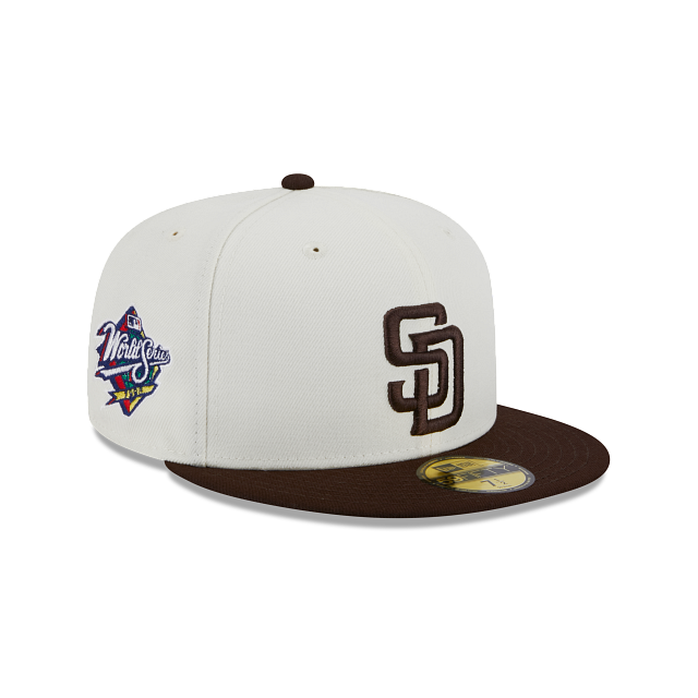 Gorra de San Diego Padres MLB Throwback Collection 59FIFTY Cerrada ...