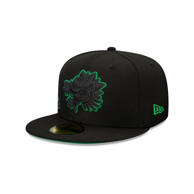 Gorra de México La M Quetzalcóatl All Over 59FIFTY Cerrada – New Era ...